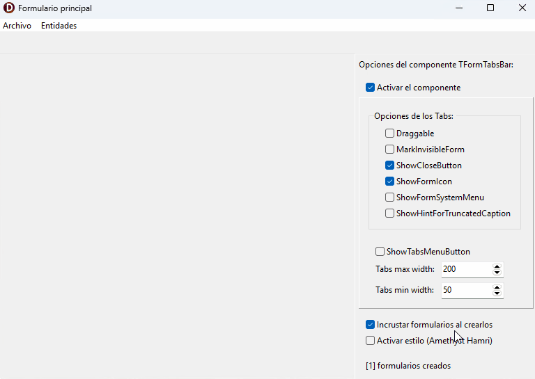 /*Prog*/ Delphi-Neftalí /*finProg*/Componente TFormTabsBar en Delphi (aplicaciones con interfaz ...